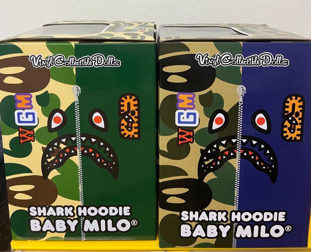 メディコムトイ VCD SHARK HOODIE BABY MILO セット