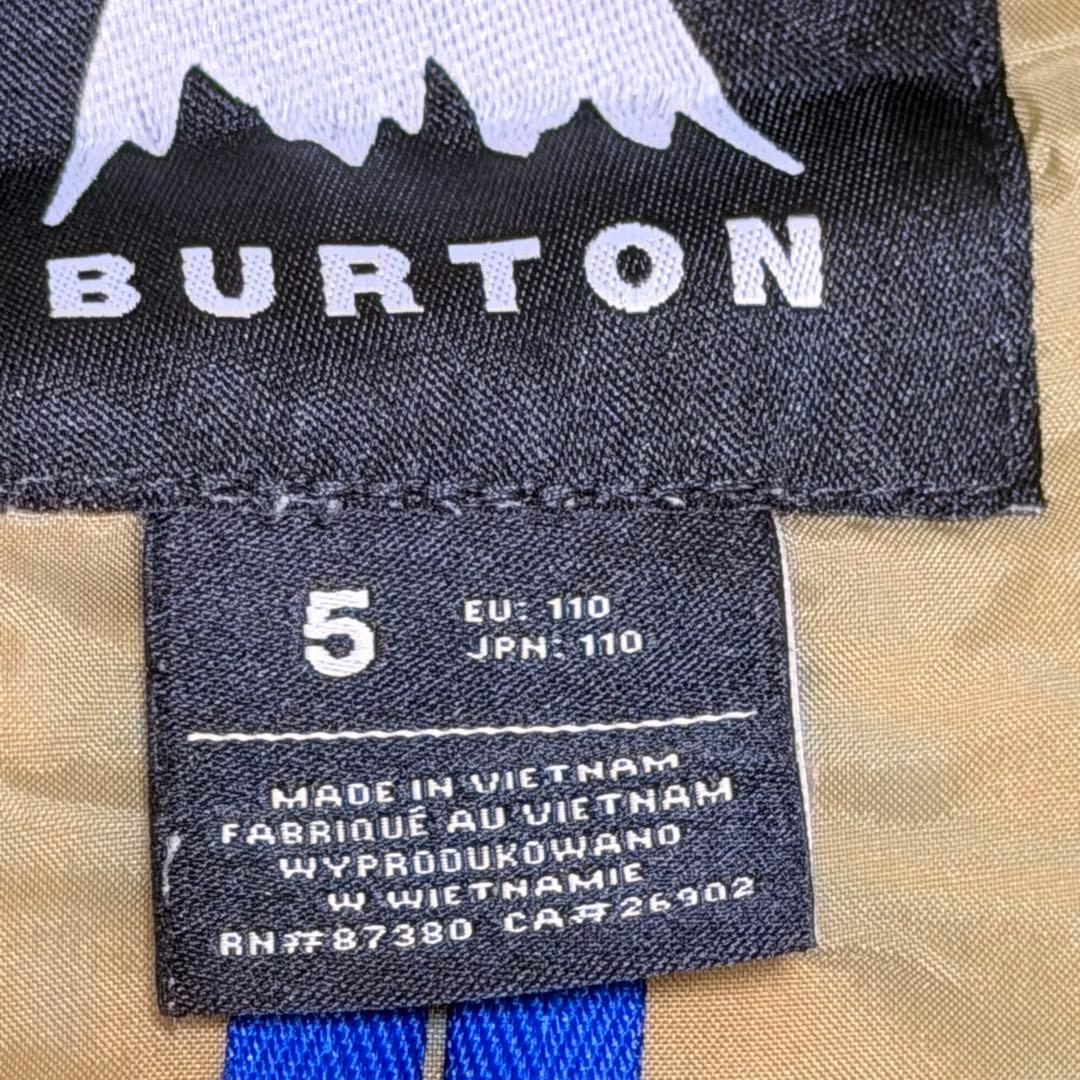 Burton バートン　トドラー　キッズ　ウェア　上下セット　サイズ5 110