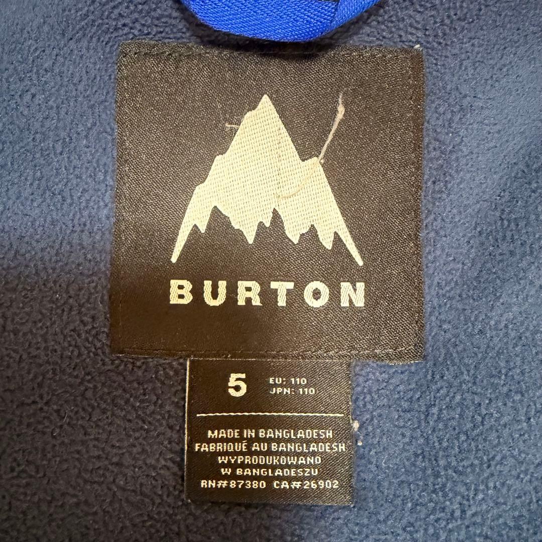 Burton バートン　トドラー　キッズ　ウェア　上下セット　サイズ5 110