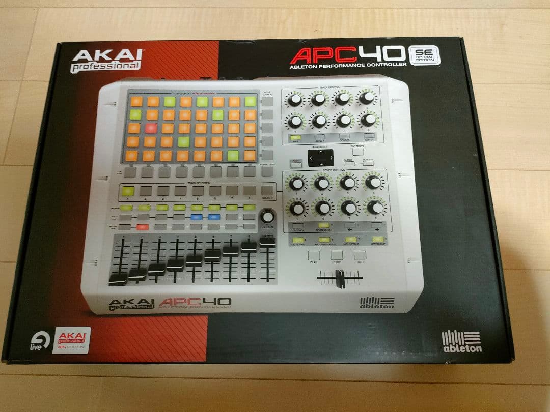 【未使用・限定カラー】AKAI APC40 Ableton コントローラー