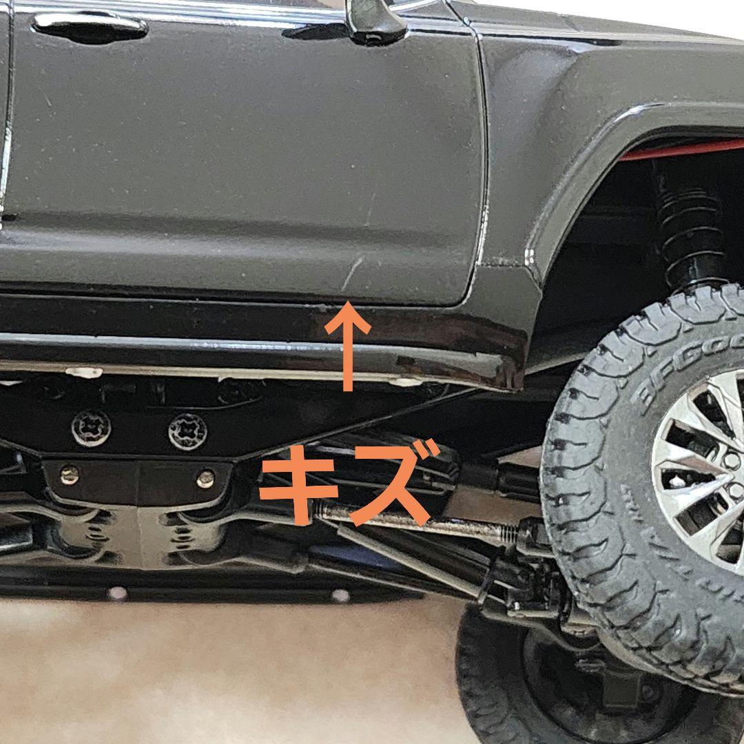 ミニッツ4x4 ランドクルーザー300 ブラック LED付き レディセット