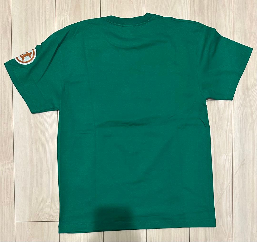 大洋ホエールズ　Tシャツ　Lサイズ　緑