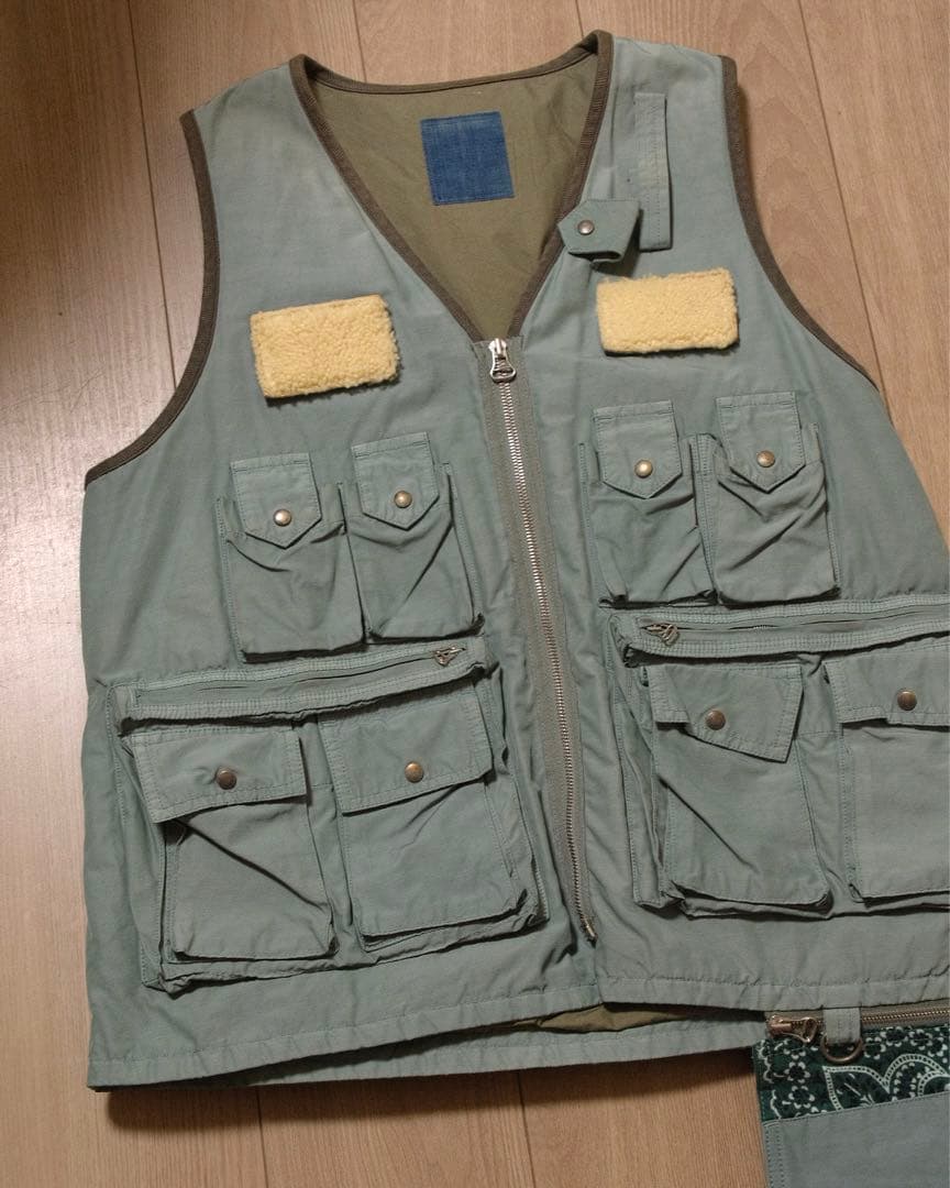 VISVIM PILAR FISHERMAN VEST フィッシャーマンベスト