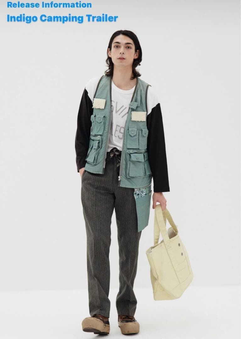 VISVIM PILAR FISHERMAN VEST フィッシャーマンベスト