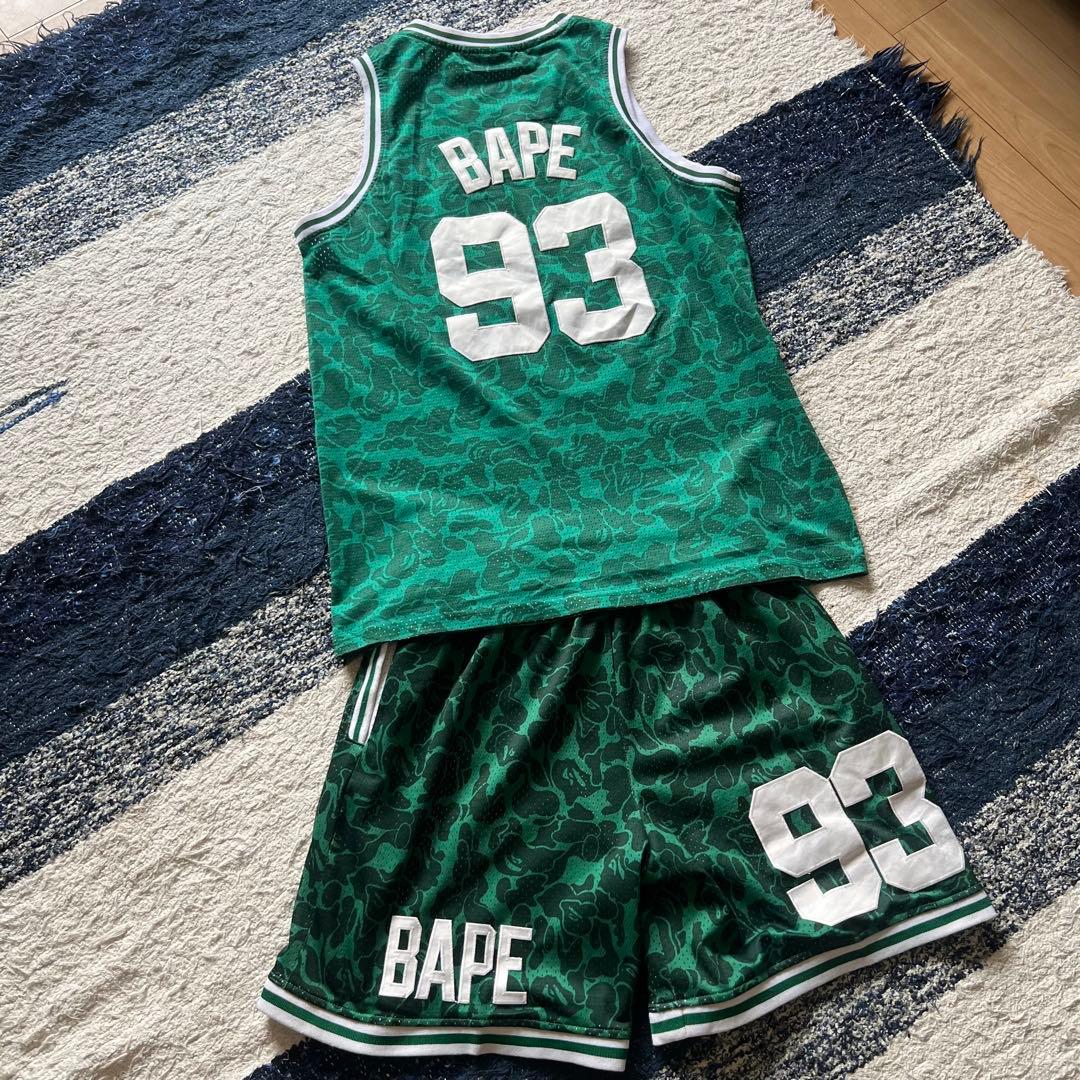 A BATHING APE BAPE celtics バスケユニフォーム