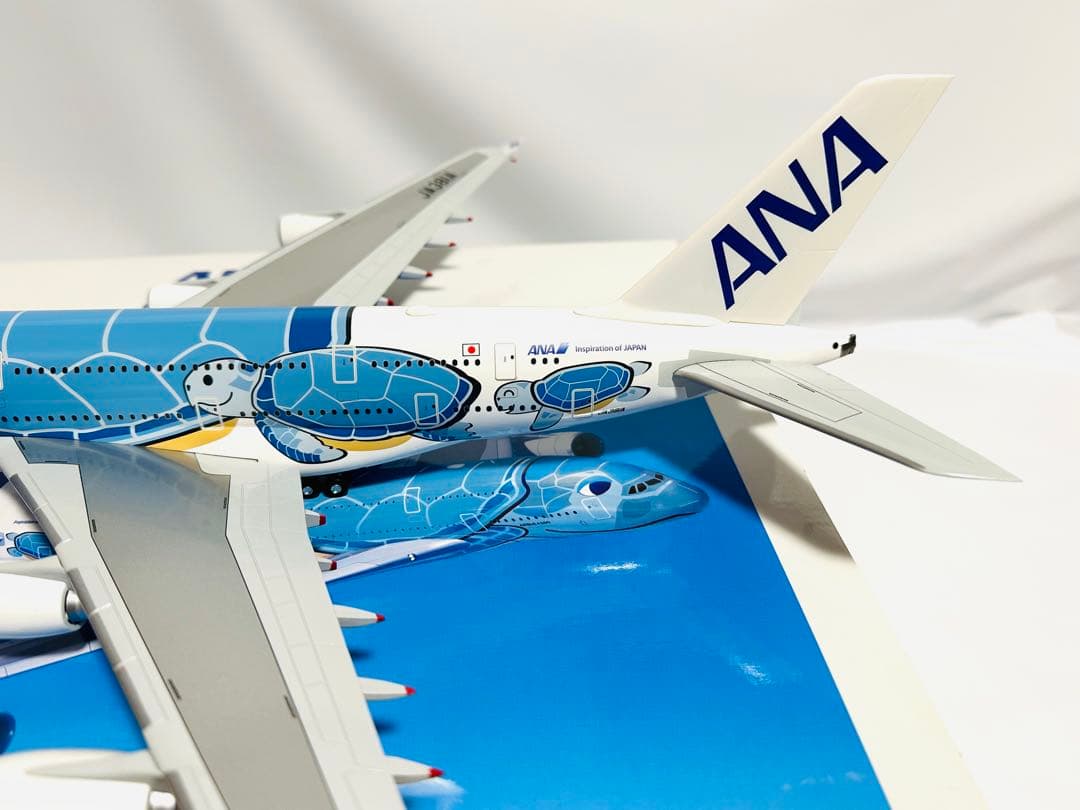 全日空商事 1/200 A380 ANA フライングホヌ