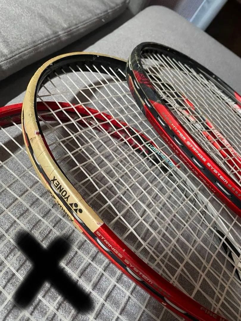 YONEX XYST N7 テニスラケット 2本セット