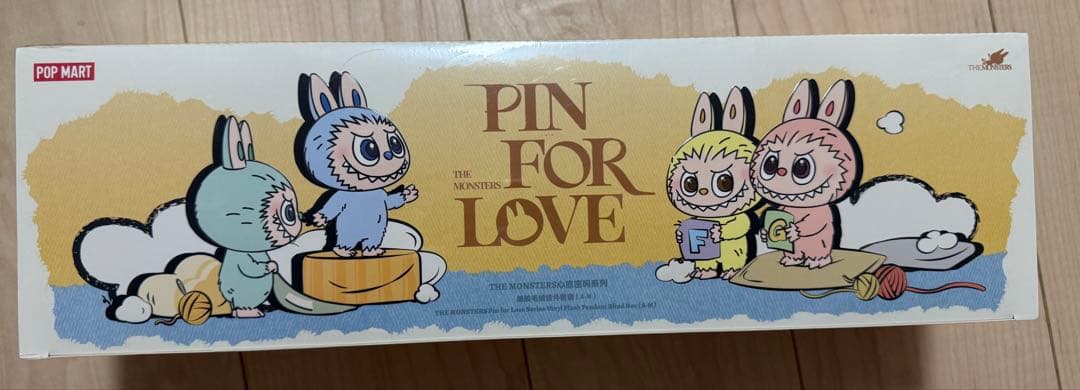 POP MART PIN FOR LOVE ぬいぐるみ　3アソート