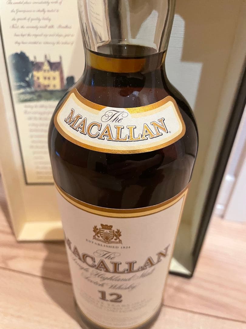 MACALLAN マッカラン12年 モルトウイスキー 750ml