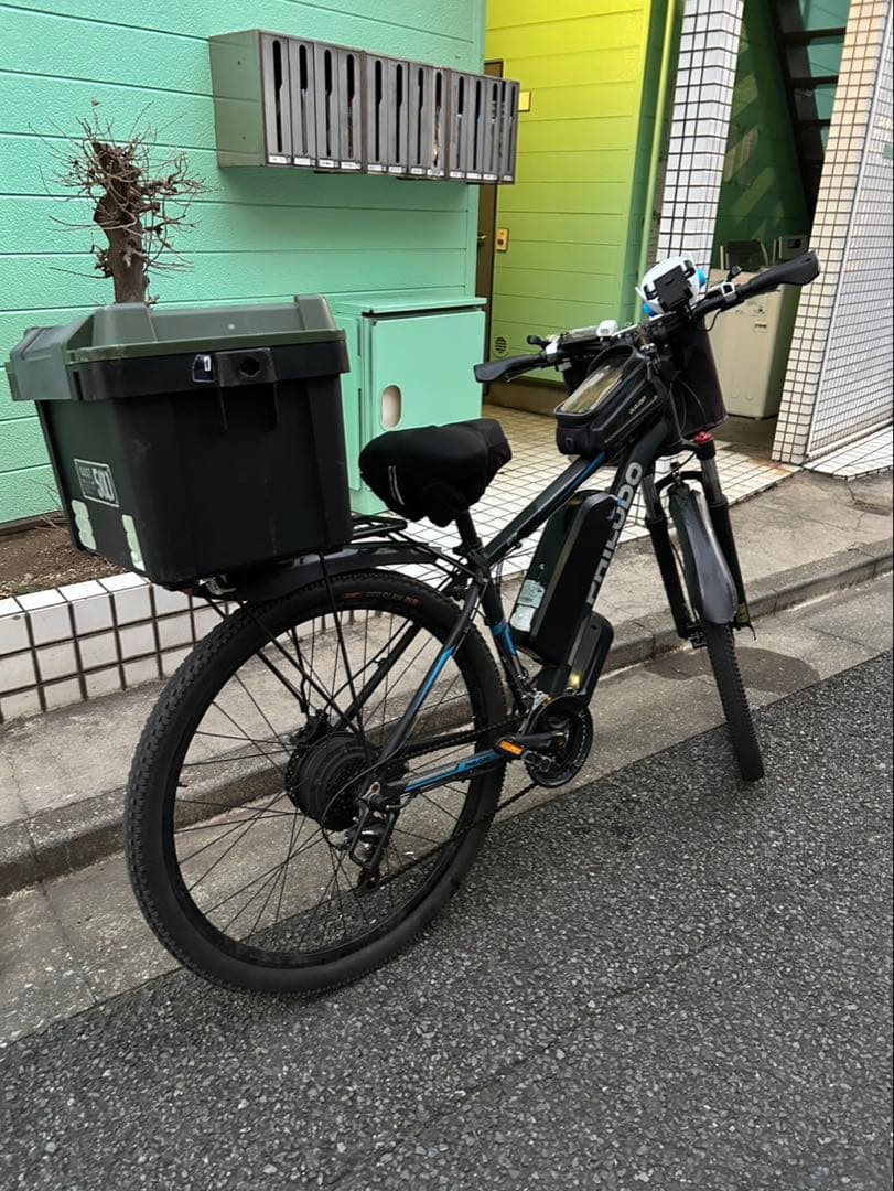 PHILODO 電動アシスト自転車 黒