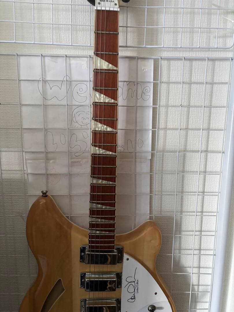 Rickenbacker 360タイプ　ナチュラルウッド