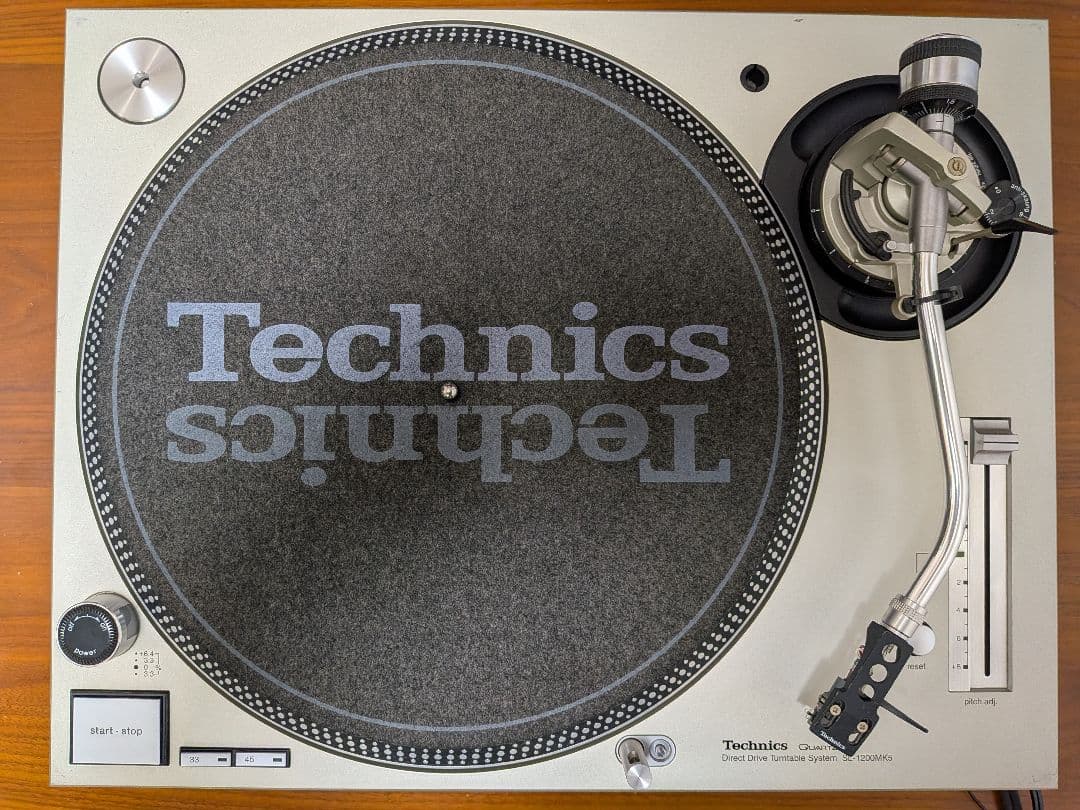 Technics SL-1200MK5 SHURE M44Gカートリッジ付