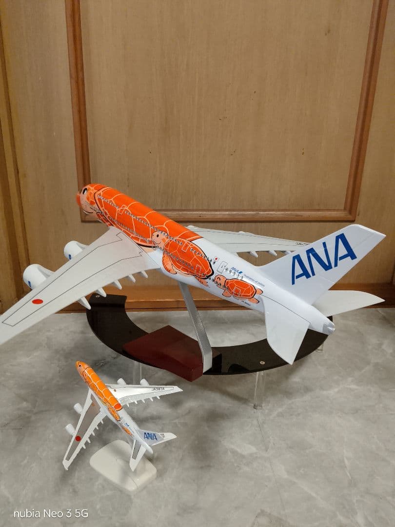 12/20入荷New！！航空機模型 ANAフライングホヌ約50cm