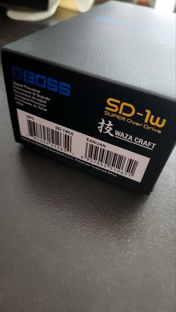 美品BOSS SD-1W オーバードライブエフェクター