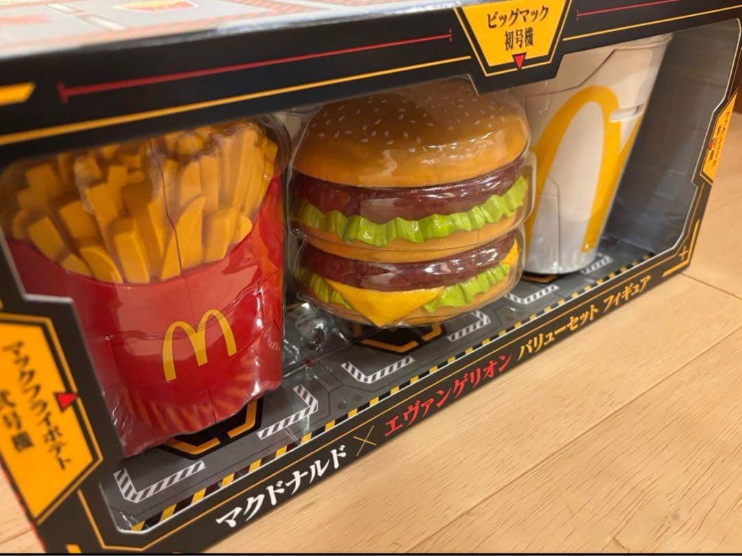 マクドナルド×エヴァンゲリオン フィギュアセット