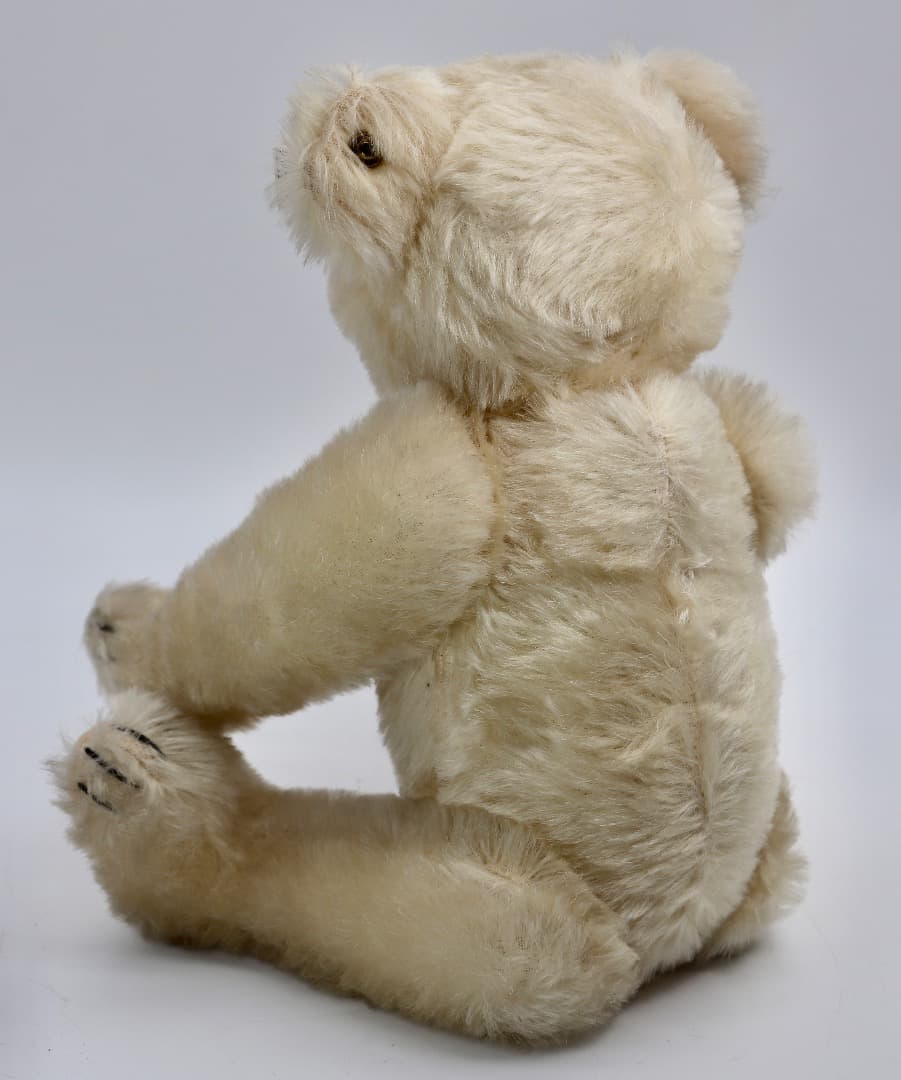 STEIFFF 1909 WHITE TEDDY BEAR レプリカ 約33cm