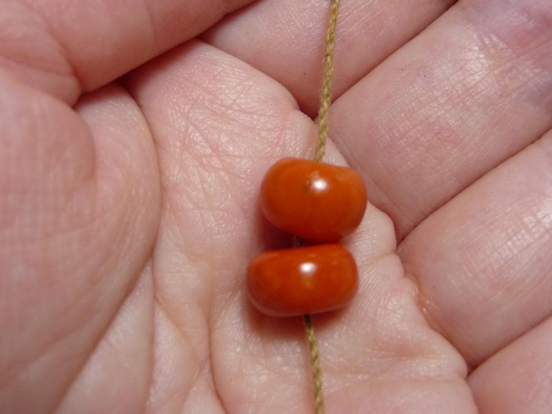 old Tibetan coral　※色味について必ず説明をご確認ください