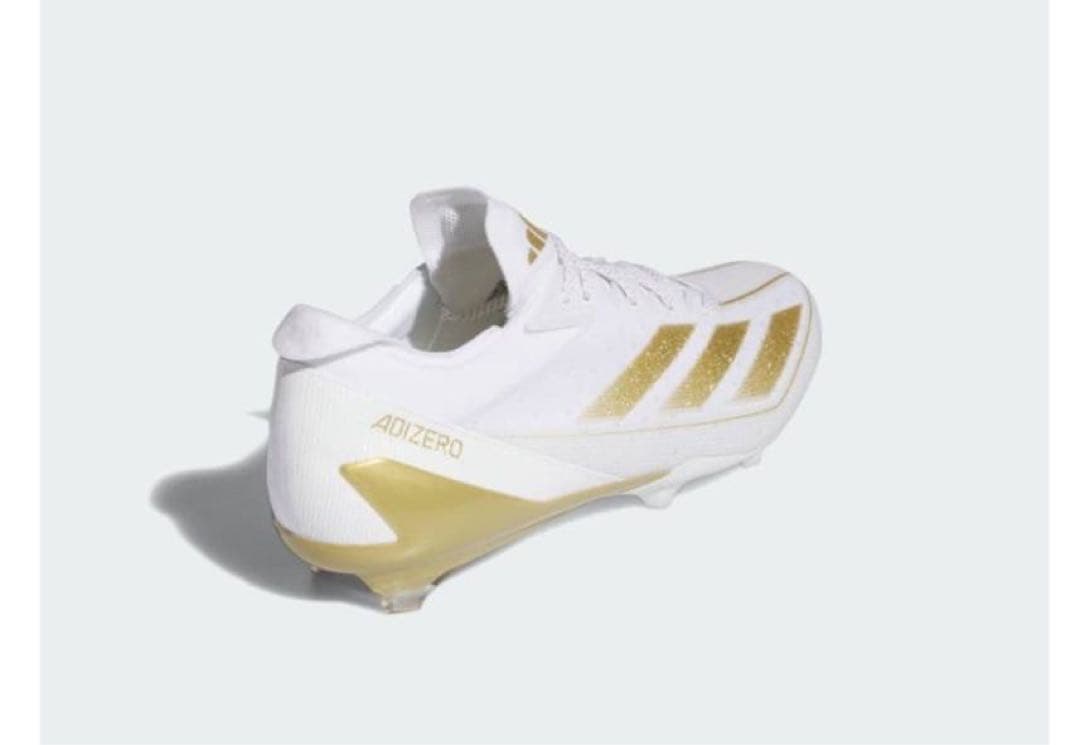 adidas ADIZERO スパイク ホワイト/ゴールド