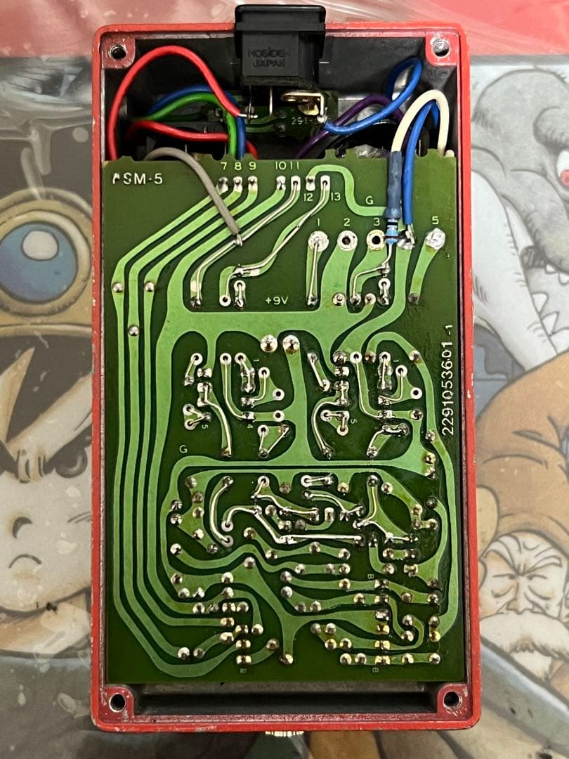 BOSS PSM-5 Pete Cornish風バッファー P to P mod