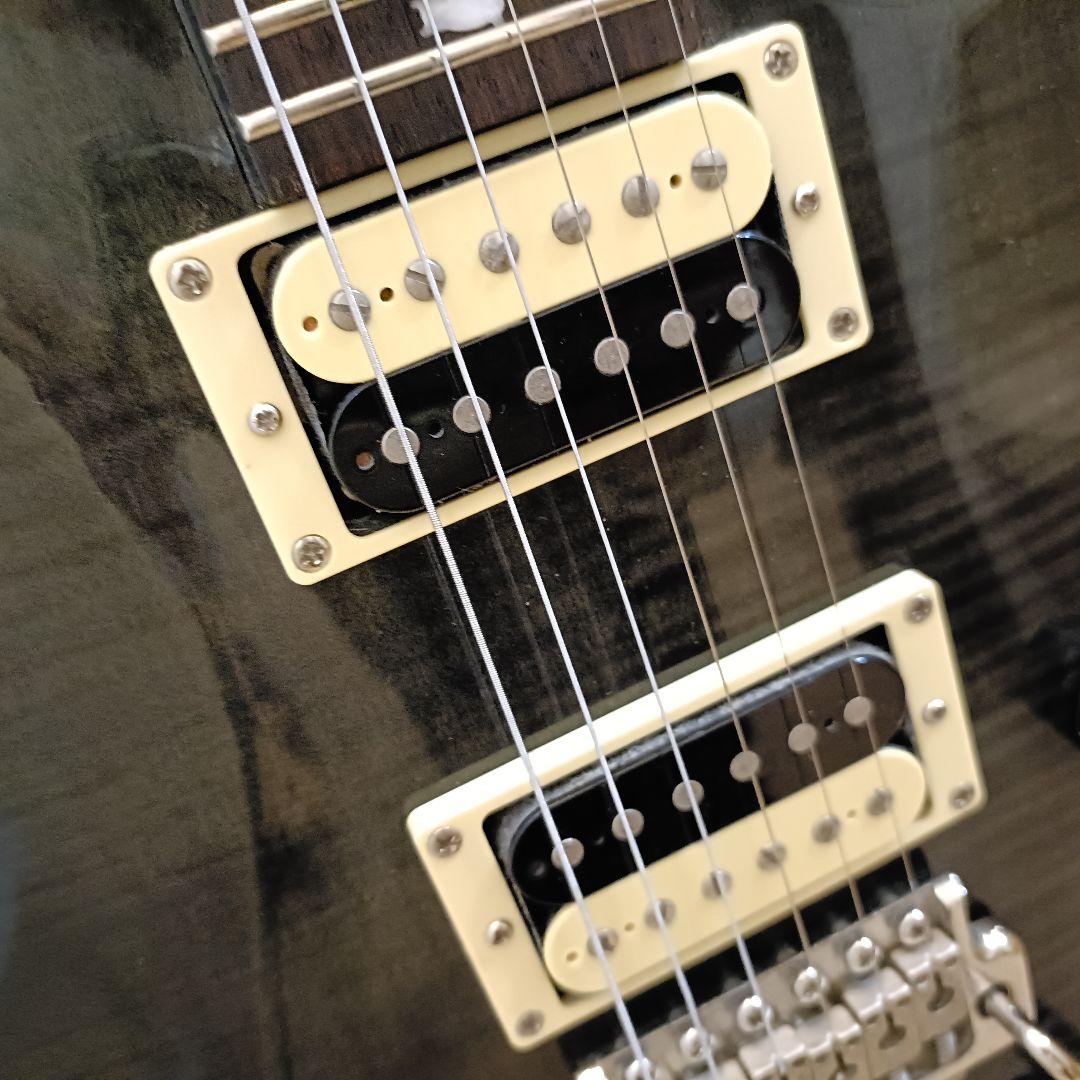 PRS SE CUSTOM 24 gray black メンテ済