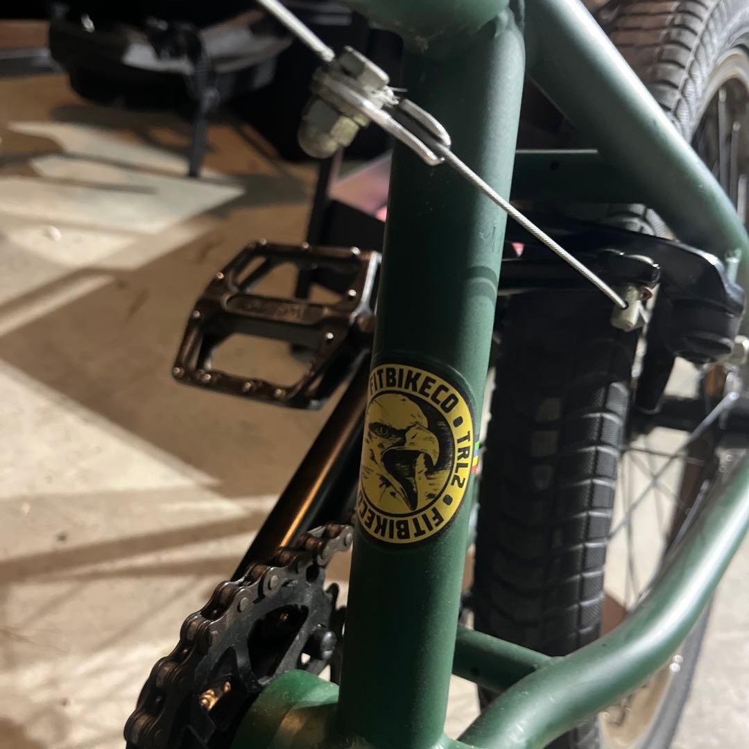 引き取り限定 Fitbikeco TRL2 20インチBMX アーミーグリーン