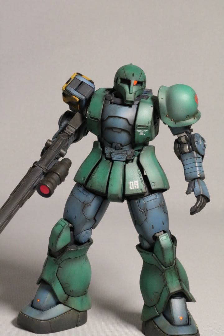 HG オリジンザクⅠ、全塗装完成品