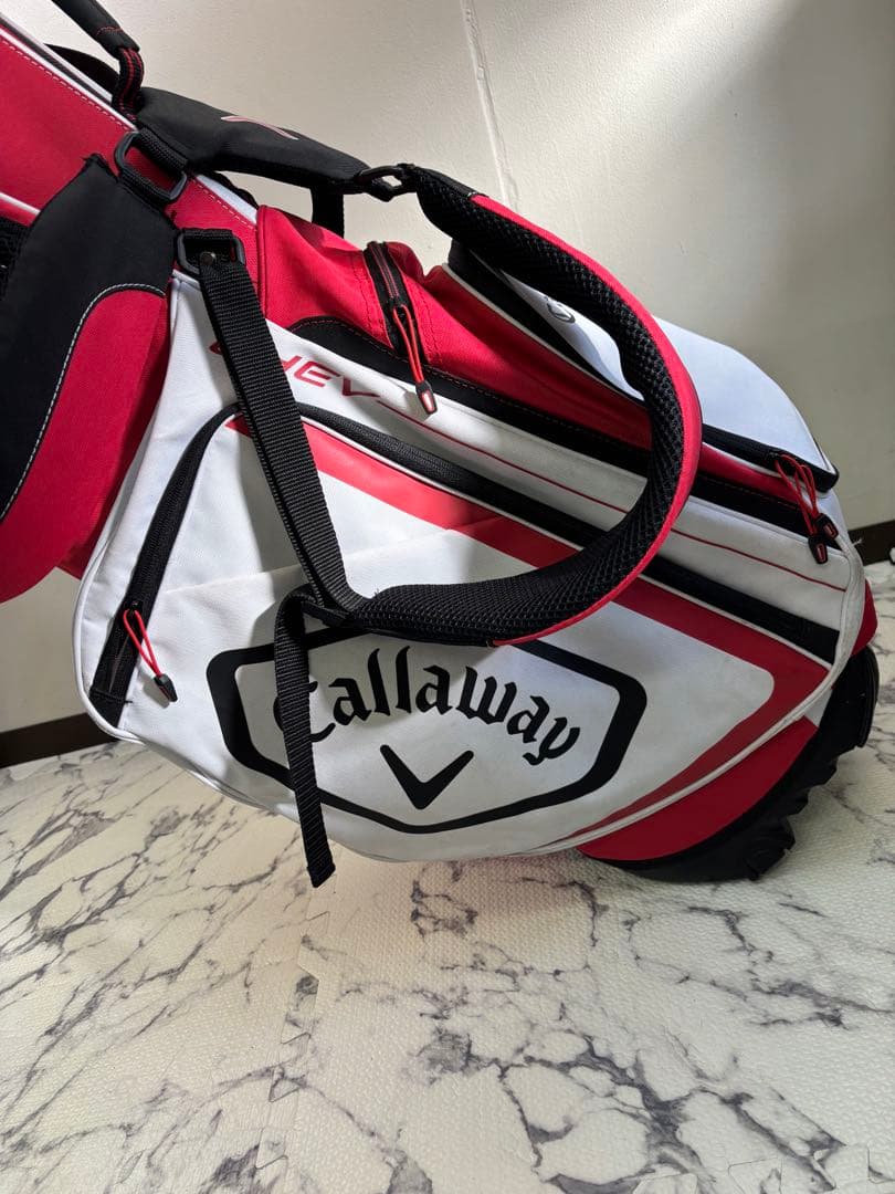 【美品】Callaway スタンド付きキャディバッグ tatsu ya