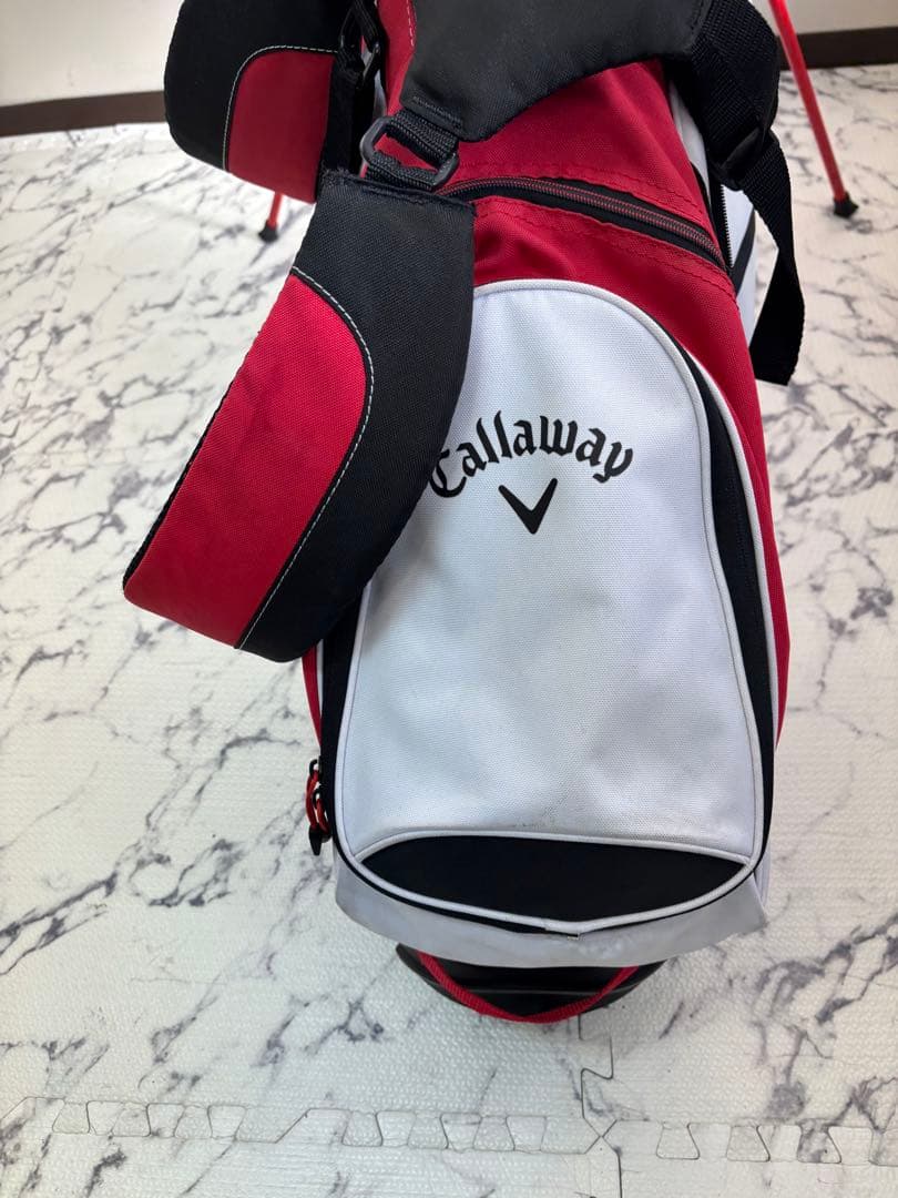 【美品】Callaway スタンド付きキャディバッグ tatsu ya