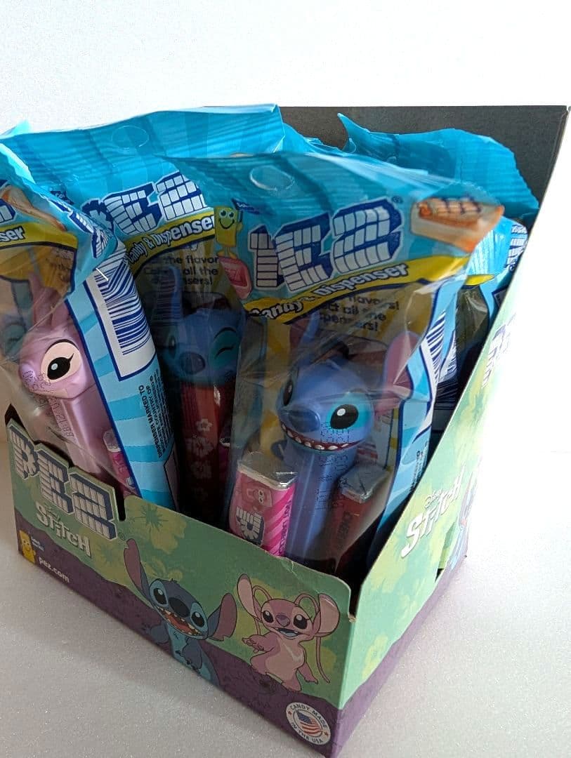 【PEZ】ディズニースティッチ PEZ パーティーパック (12個パック)