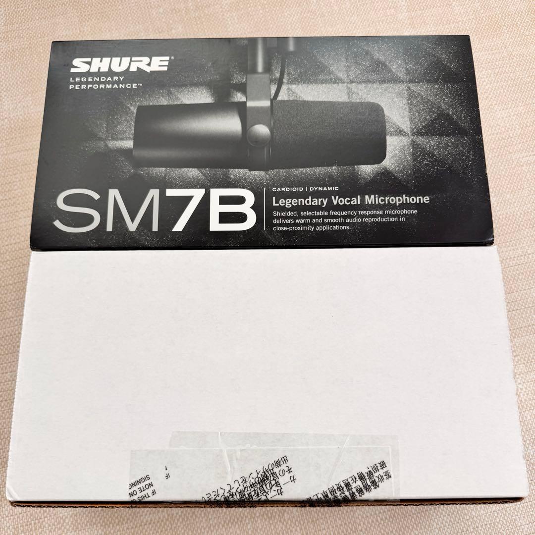 SHURE SM7B ダイナミックマイク　プリアンプ付き