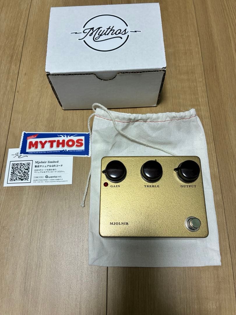 ギター MYTHOS Mjolnir limited GOLD