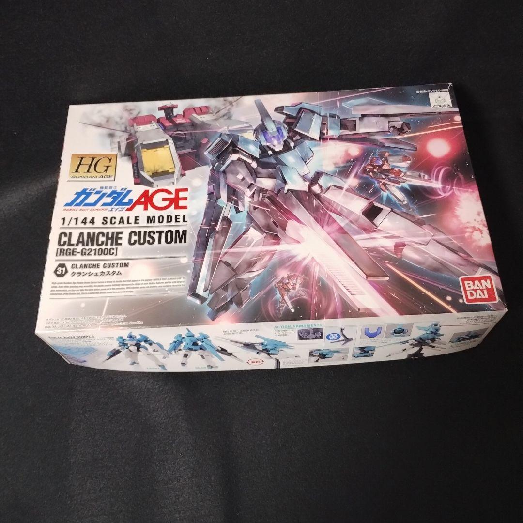 HG ガンプラ クランシェカスタム AGE1 タイタス ジェノアスII セット