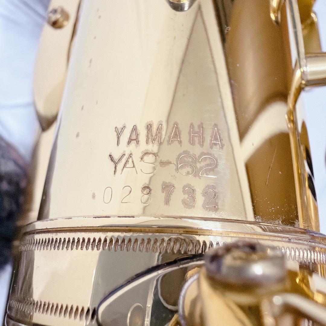 希少 初代 YAMAHA YAS-62 紫ロゴ【動作確認済】アルトサックス