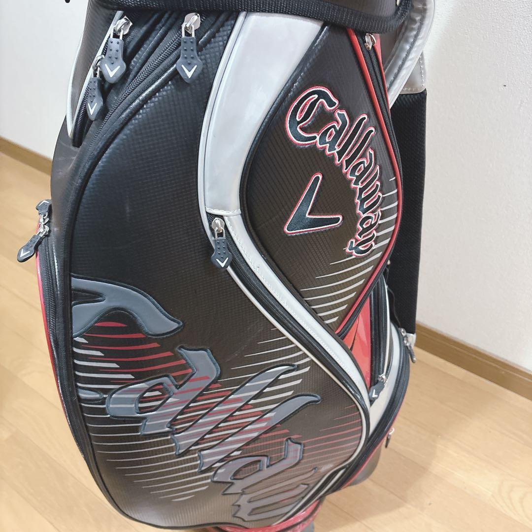 K457 Callaway ブラック キャディバッグ サインあり