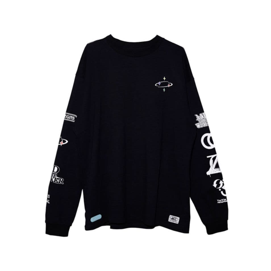 ZUTOMAYO CARD LongTee B(Black) ずとまよ Мサイズ