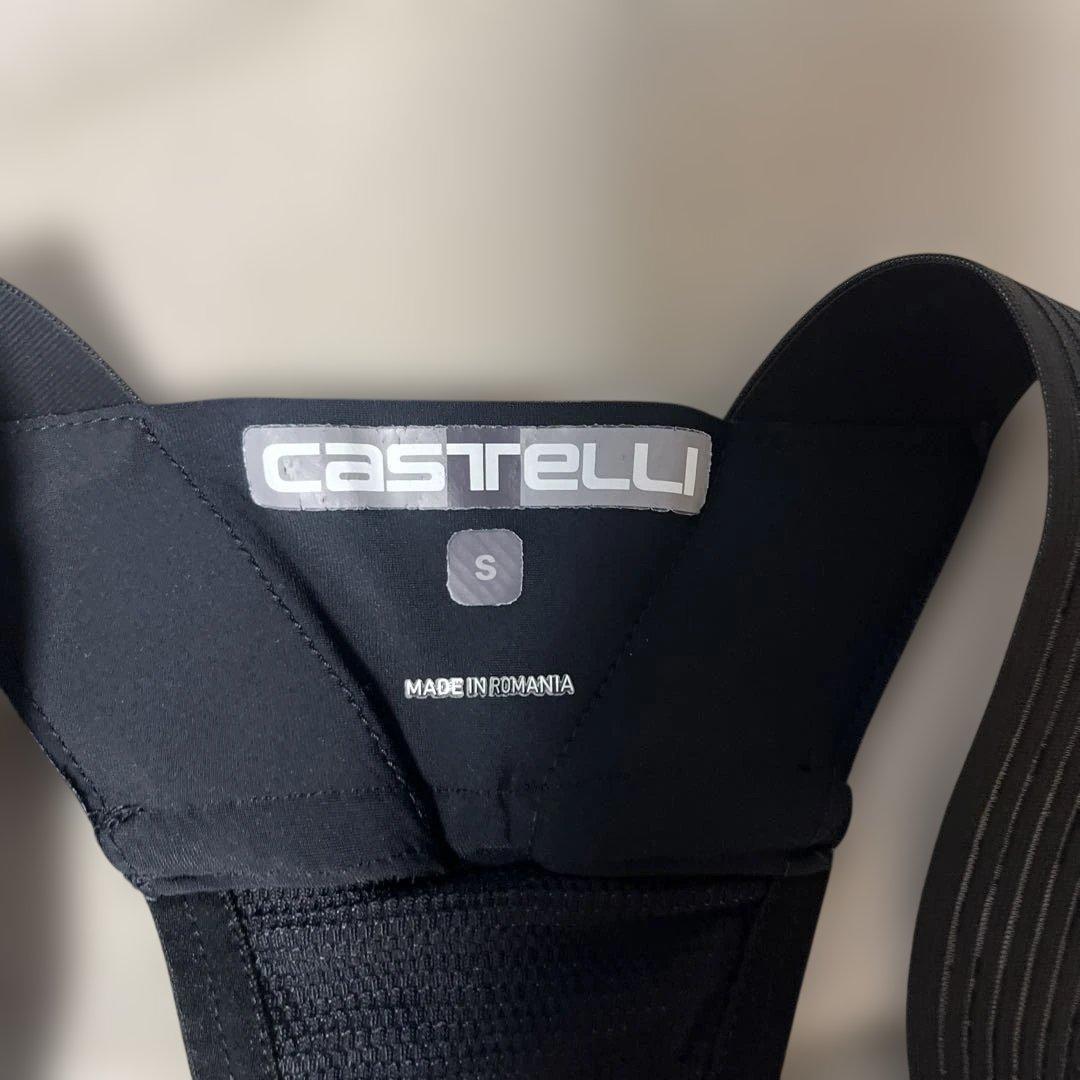 カステリ　ビブショーツ　ロッソコルサ　着用10回未満　美品