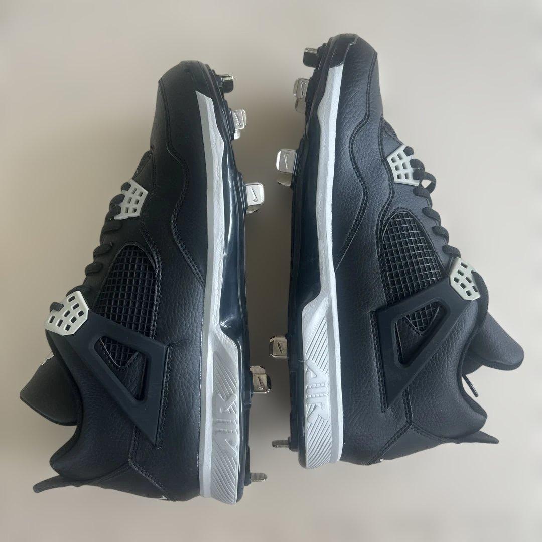 AIR JORDAN IV RETRO L オレオ　野球スパイク29cm