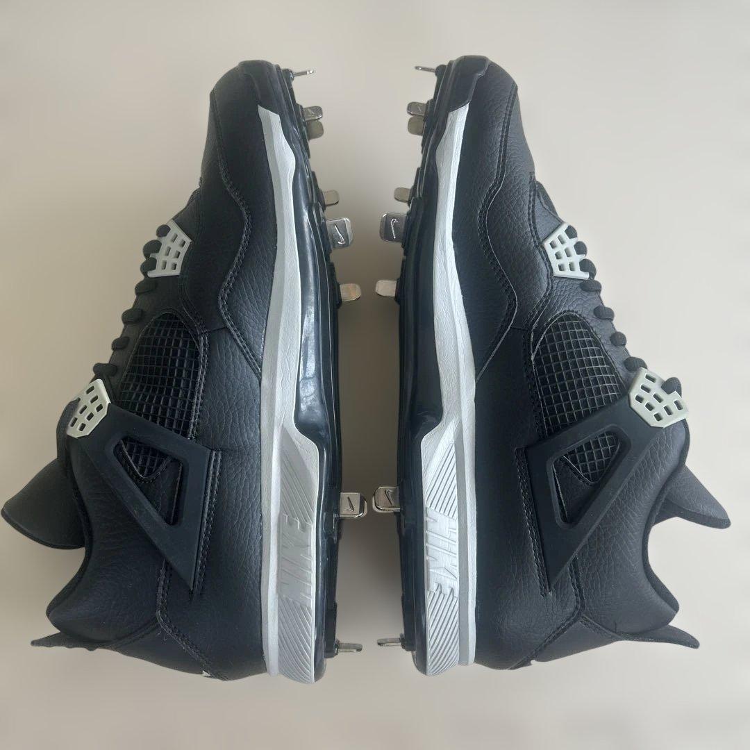 AIR JORDAN IV RETRO L オレオ　野球スパイク29cm
