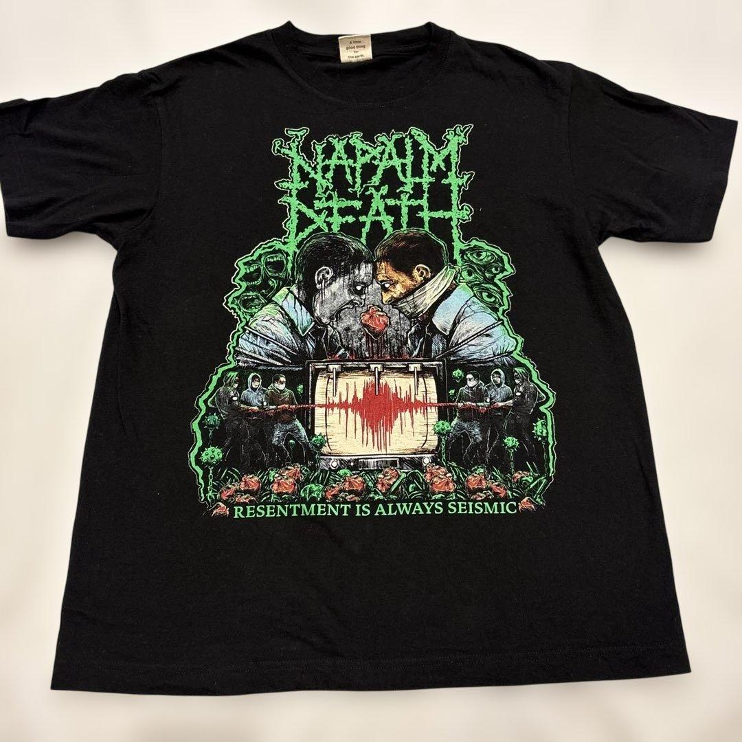 祝⭐︎来日【未使用】Napalm Death tシャツ Mサイズ　ナパームデス