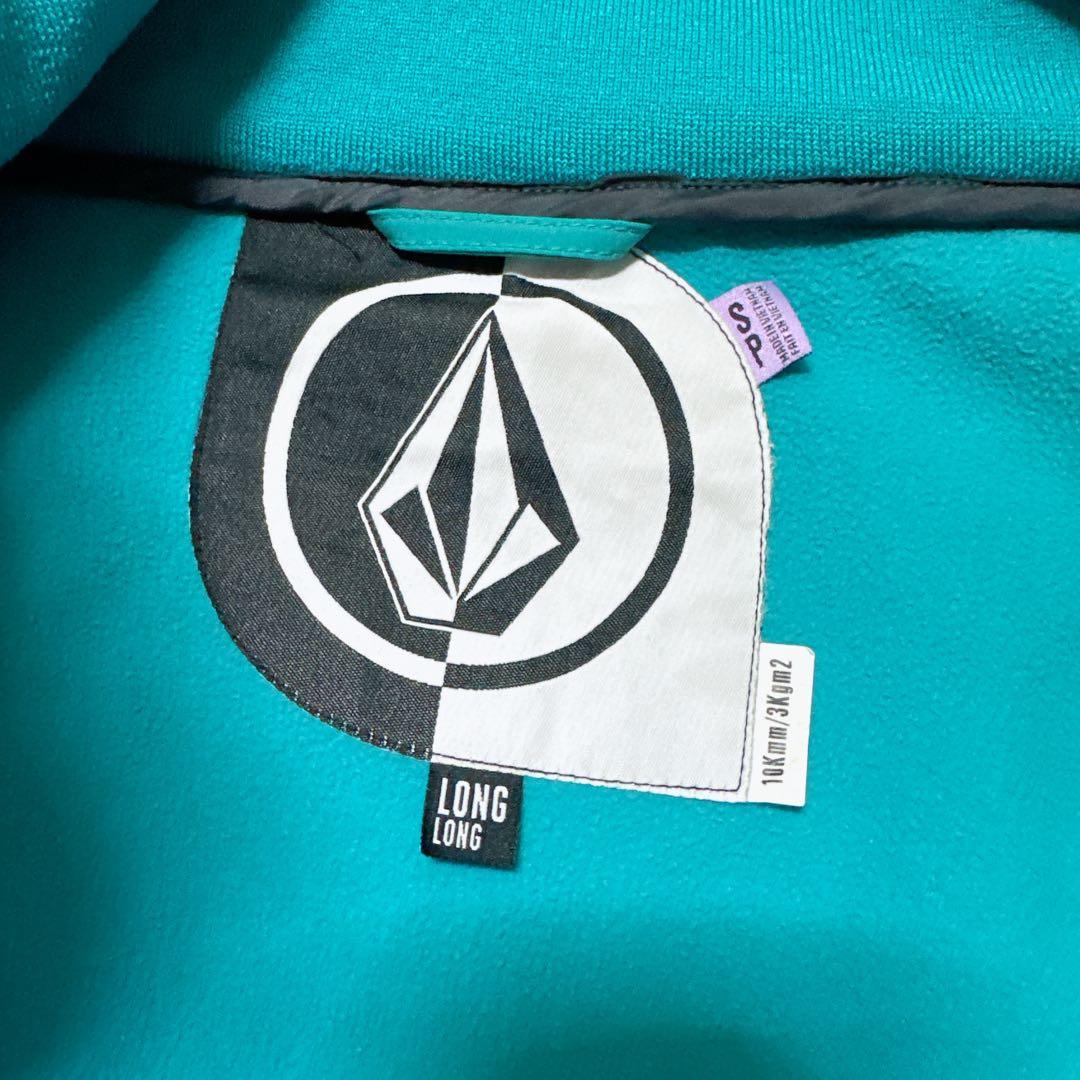 VOLCOM ボルコム【L】ターコイズ スノーボードウェア レディース 裏起毛