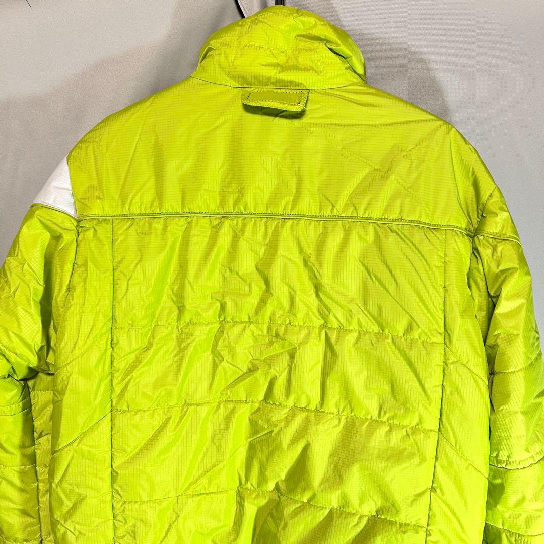 00s salomon shell puffer jacket ライムグリーン