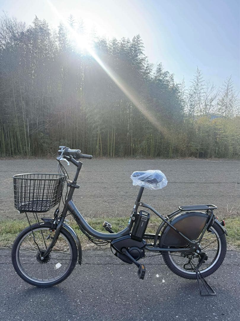 電動アシストヤマハ自転車 シティタイプ 黒