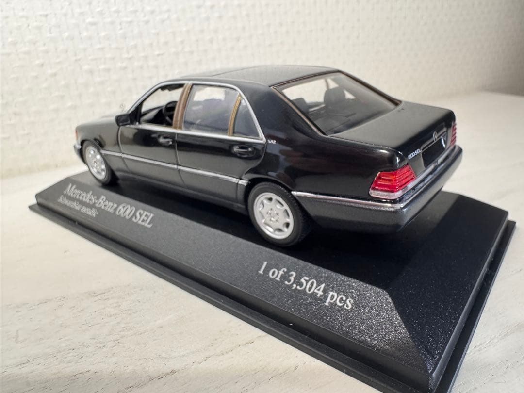 Mercedes-Benz 600 SEL ミニカー 1991年製