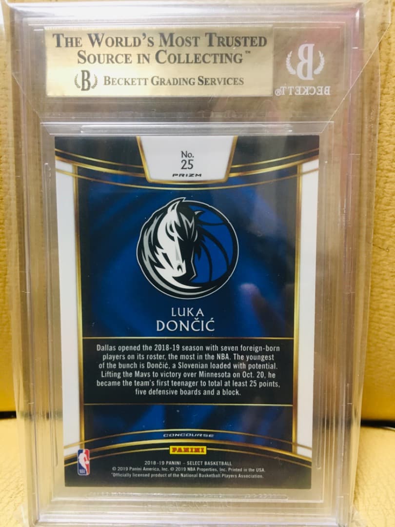 その他 Luka Doncic 2018-19 Prizm Silver Bgs 9.5