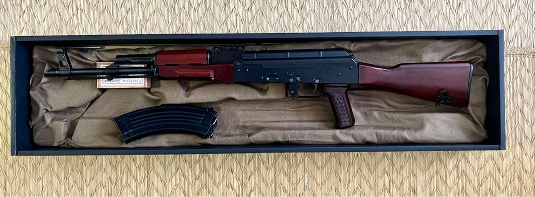 東京マルイ AKM ガスブローバックモデル 予備マガジン4本付き 近代化カスタム