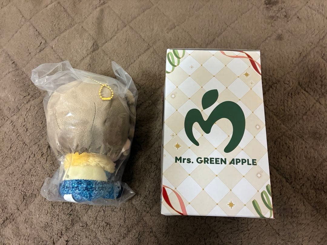一番くじ　Mrs. GREEN APPLE A賞ぬいぐるみ全3種コンプ➕おまけ4