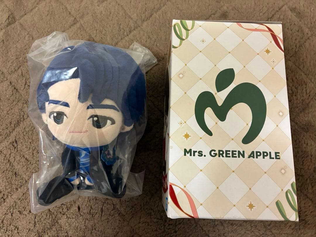 一番くじ　Mrs. GREEN APPLE A賞ぬいぐるみ全3種コンプ➕おまけ4