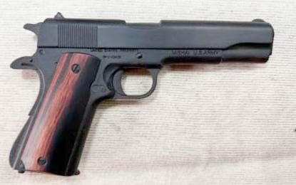 コルトM1911黒檀模型　1/1スケール 手作　新品