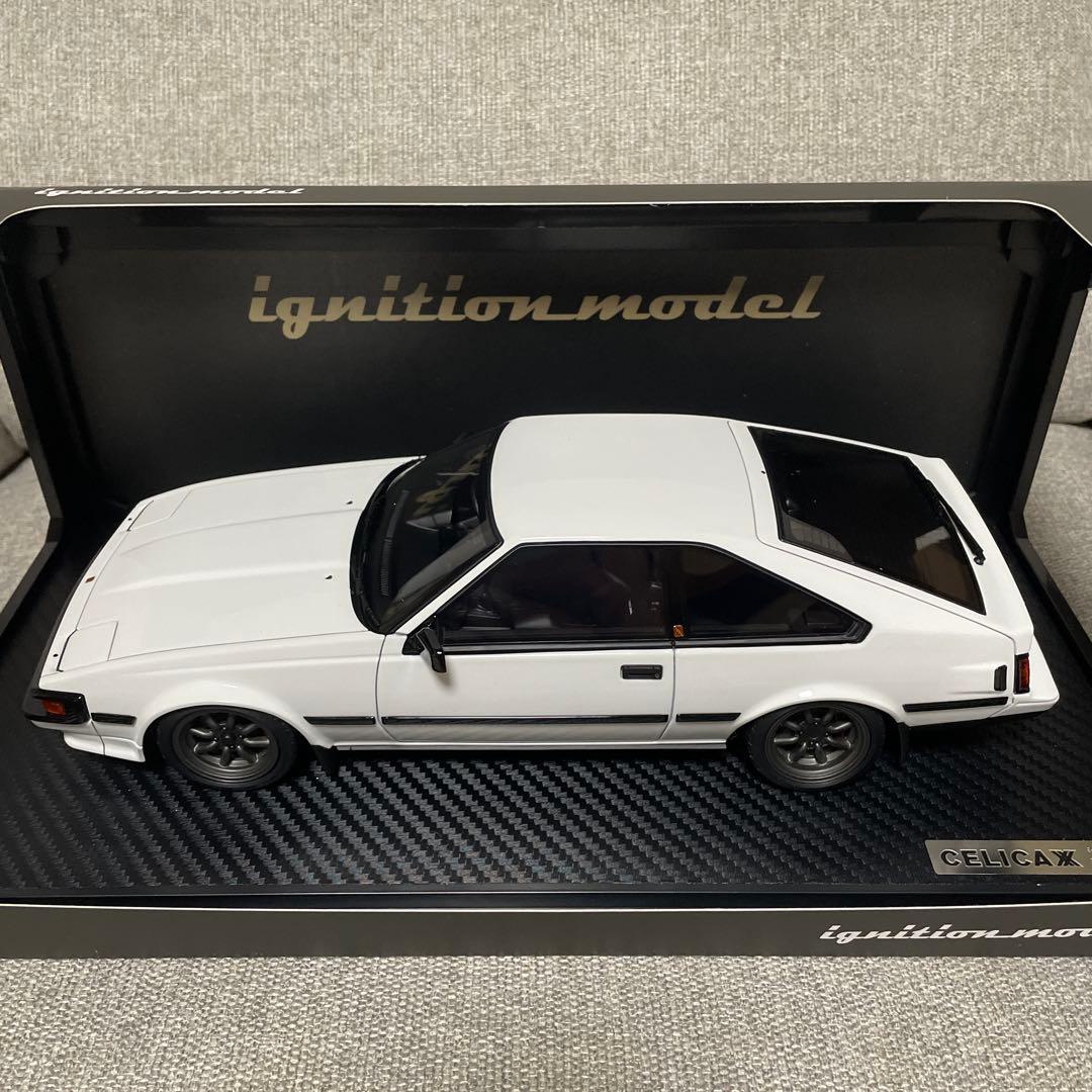 イグニッションモデル 1/18 セリカ 2800GT ホワイト　3533