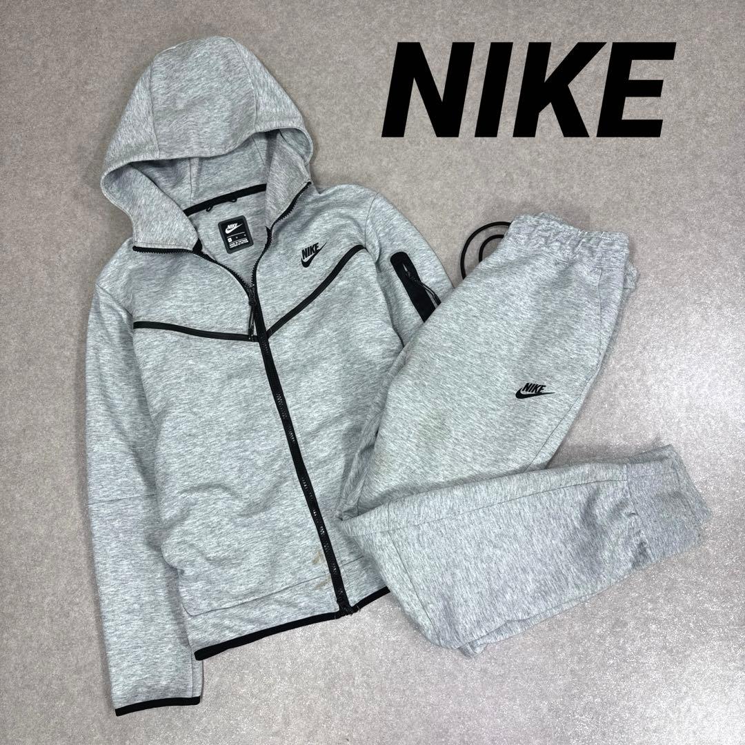 NIKE ナイキ テックフリース セットアップ 上下 グレー M